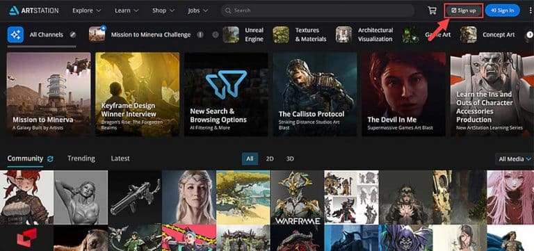0 تا 100 آموزش وریفای حساب ArtStation برای هنرمندان ایرانی - سفیرپیمنت